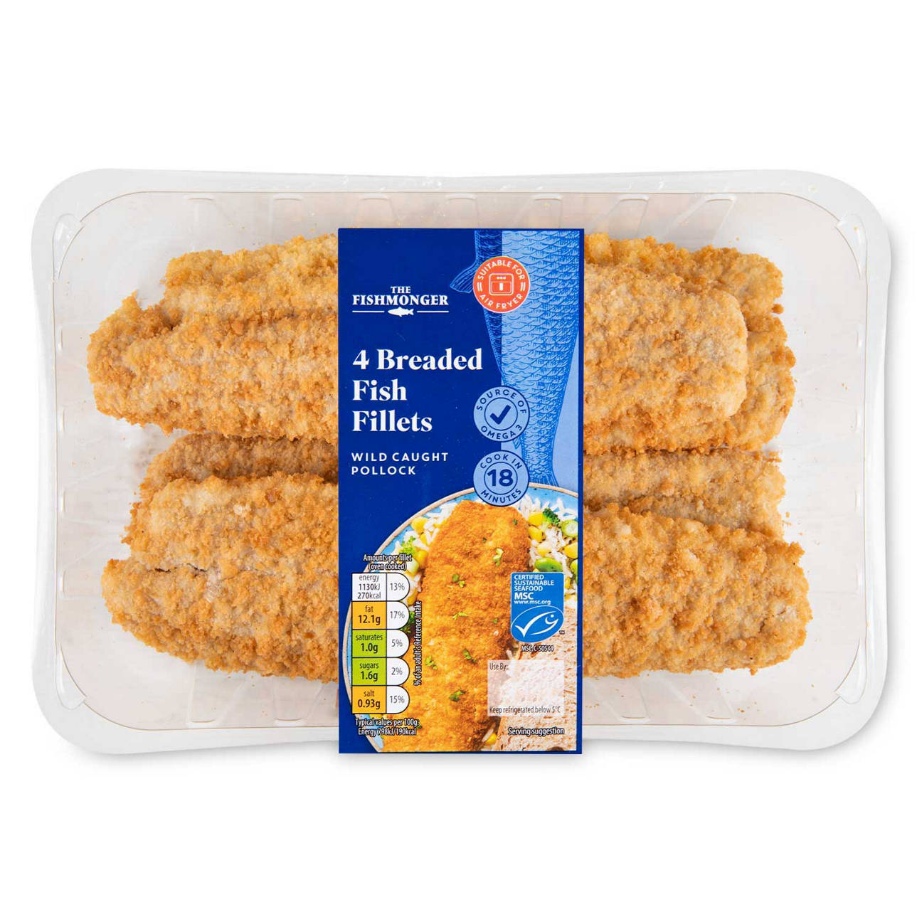 Breaded Fish Fillets 4 Pack | ALDI IE